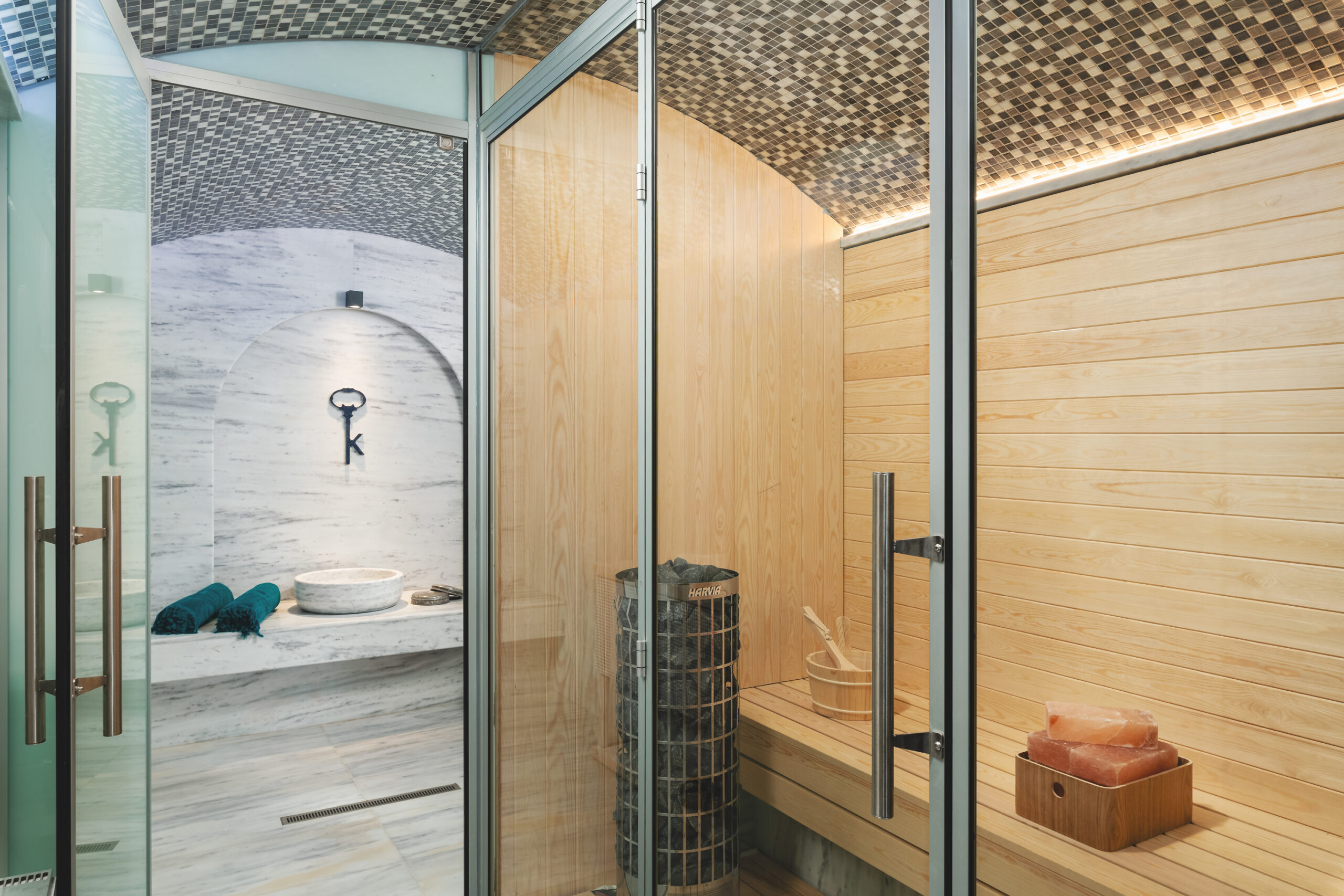 STEAM ROOM AND SAUNA - Blue Key Villa